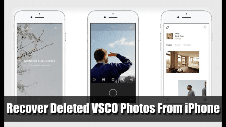 [4 Methods]- How To Recover Deleted VSCO Photos From iPhone