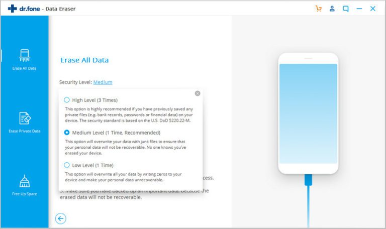iOS Data Eraser User Guide- Step By Step Guide