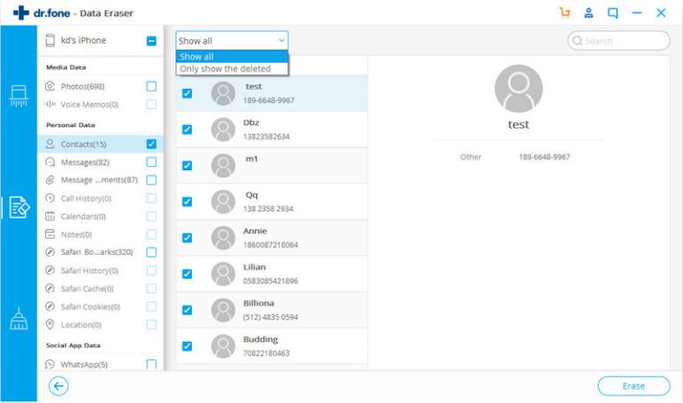 iOS Data Eraser User Guide- Step By Step Guide