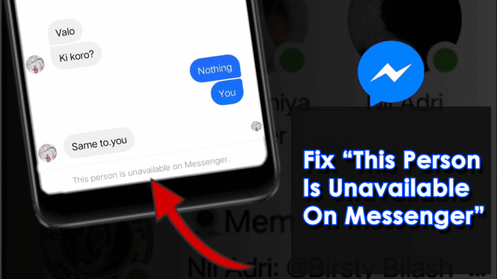 10 Ways To Fix “This Person Is Unavailable On Messenger” (2024)