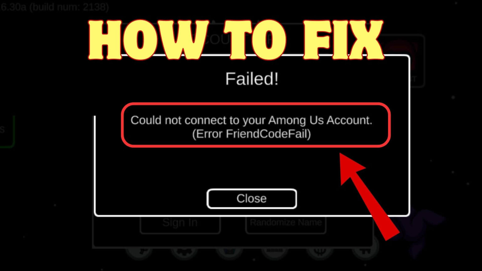 How To Fix “Among Us Error: Friend Code Fail” (RESOLVED)